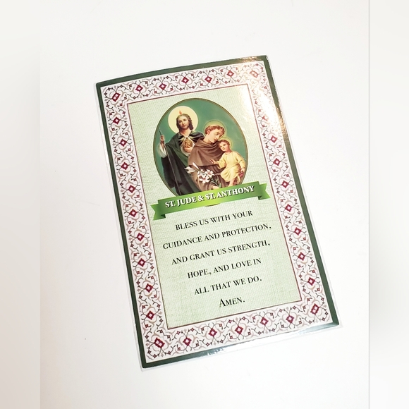 Wall Decor | St Jude St Anthony Prayer Magnet | Poshmark